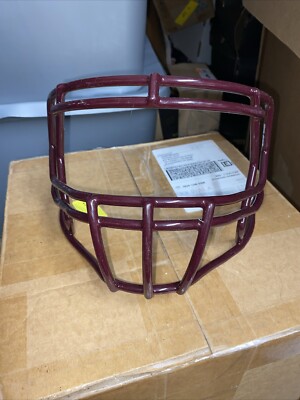Schutt Recertified Maroon Football Helmet Face Mask Style 2 | eBay