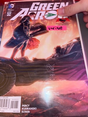 GREEN ARROW #50 (2016) BVS VARIANT COVER - 9.4 NEAR MINT (DC) | eBay