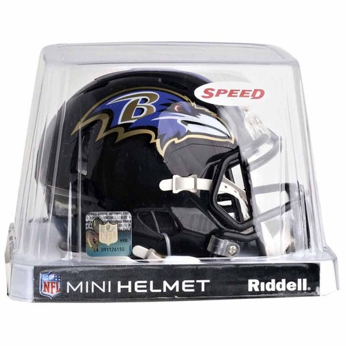 BALTIMORE RAVENS RIDDELL NFL MINI SPEED FOOTBALL HELMET | eBay