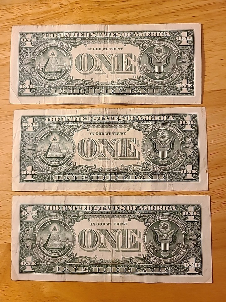 💎3💎 Low Run 2013B $1 FRN Star Note Duplicates. 0-250k. | eBay