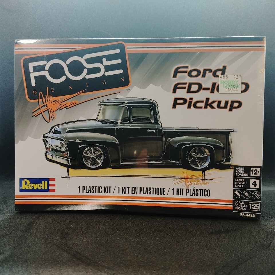 BRAND NEW SEALED REVELL FOOSE DESIGN FORD FD-100 PICKUP 1:25 PLASTIC ...