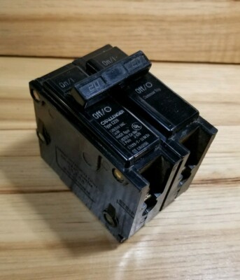 Challenger 20A 20 Amp 2 or Double Pole Type C Circuit Breaker C220 | eBay