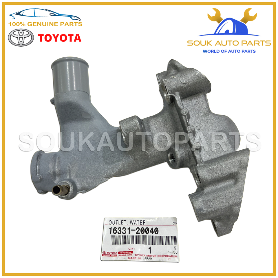 16331-20040 Genuine Toyota OUTLET, WATER 1MZ-FE 2MZ-FE Lexus ES300 | eBay