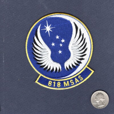 818th Msas Mobilité Support Advisory Escadron USAF Patch | eBay