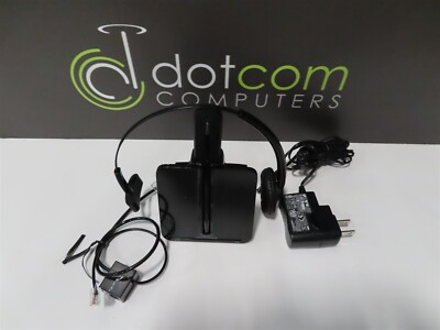 Plantronics CS540 Wireless Headset System with Headband and Power | eBay
