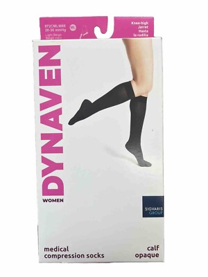 Dynaven Calf High 20-30mmHG. Size-ML SIGVARIS Compression Socks LIGHT ...