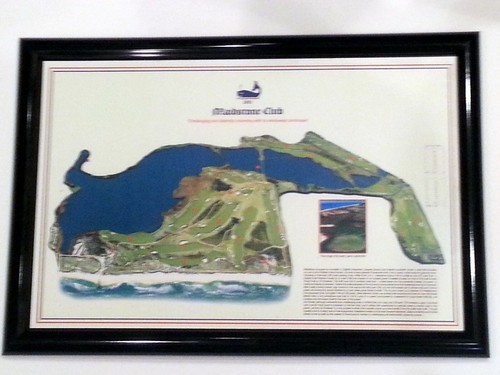 Maidstone Club - Willie Park, Jnr - 1891 Vintage Golf Course Maps print ...