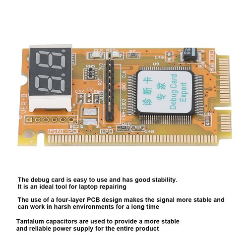 Debug Card 3 In 1 TYPE C Yellow ABS Support USB Laptop Supplies ...
