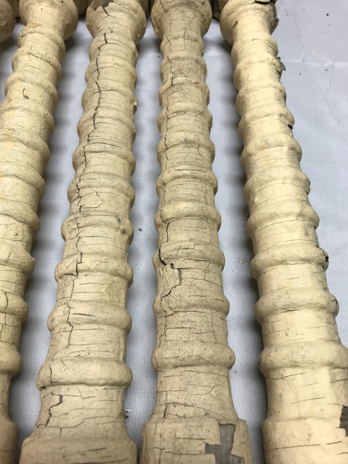 Vintage Lot 35 Turned Shabby Tan 2x22 Exterior Porch Spindles Chic Old ...