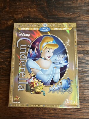 Disney Cinderella Blu-ray + DVD Diamond Edition NO DIGITAL COPY | eBay