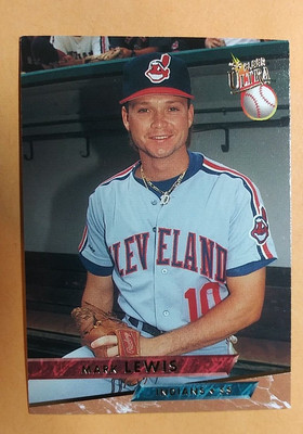 1993 Fleer Ultra Baseball Card Mark Lewis Indians #186 | eBay