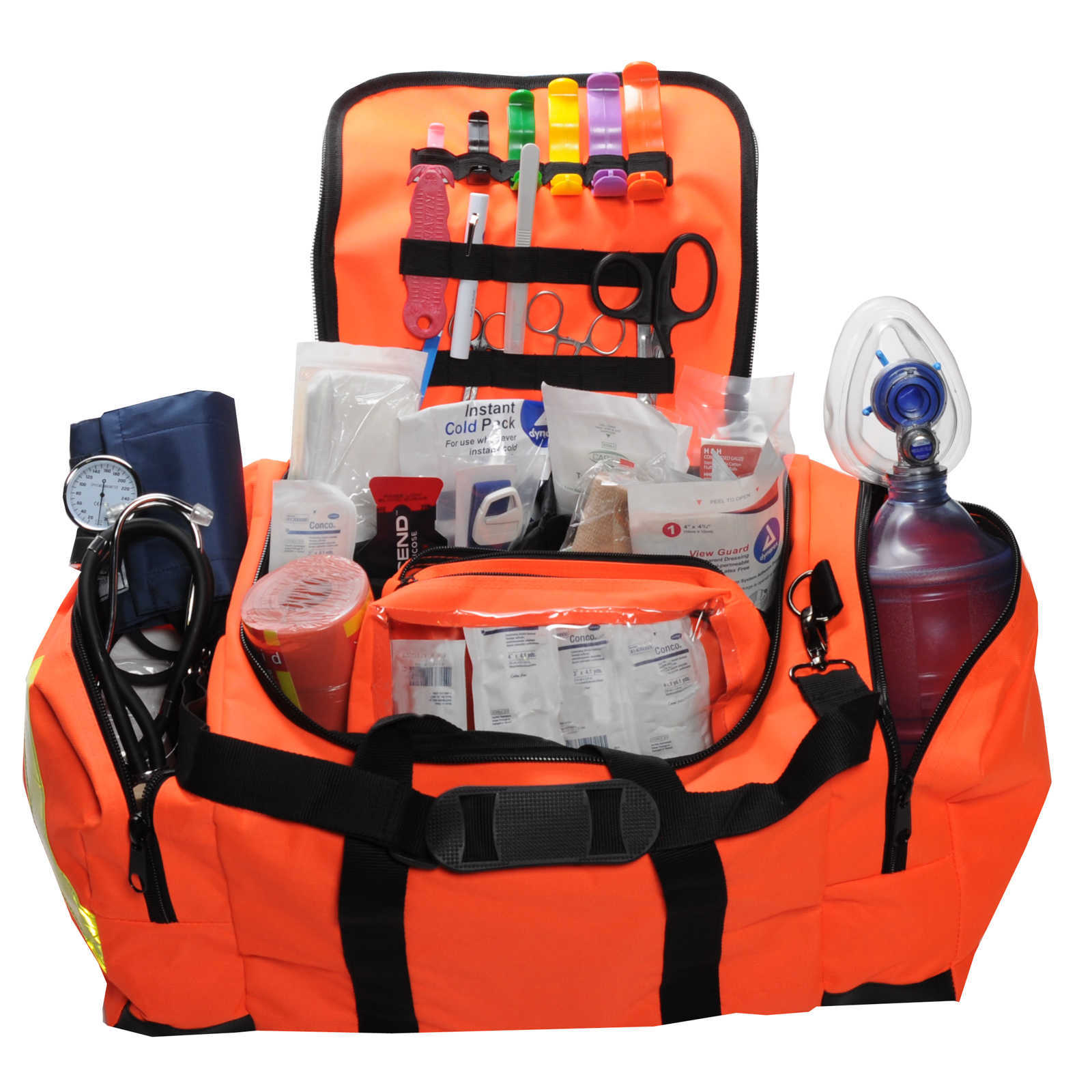 First Responder Medical Kit Deluxe 200 Pieces of First Aid Supplies | eBay