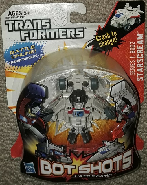 Transformers Bot Shots Starscream new sealed B002 hasbro unopened | eBay