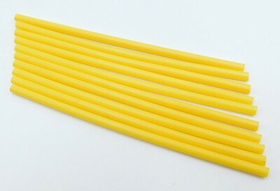 10 Lego Yellow Hose, Rigid 3mm D. 12L / 9.6cm Inv 6 | eBay