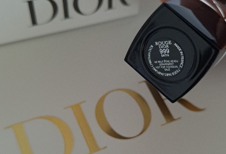 Dior Rouge Lipstick red 999 Satin New Travel Mini Size 1.5g & Free ...