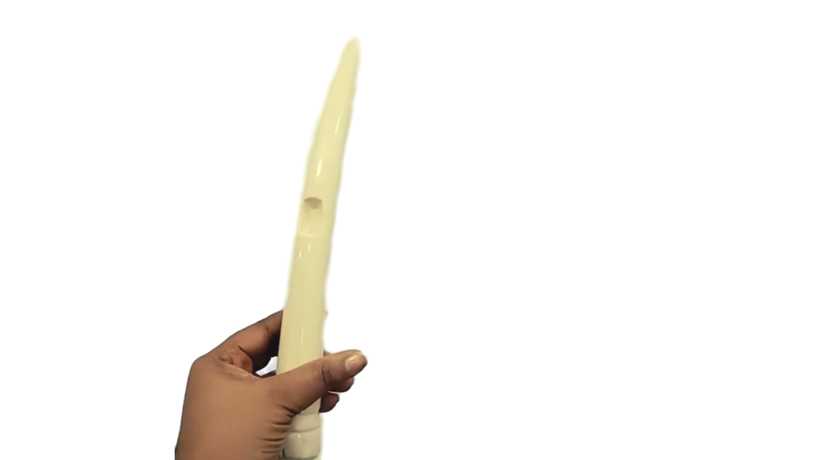 Elephant Tusk Replica, African Traditional Igbo Odu Hand Held Nze/Ozo ...