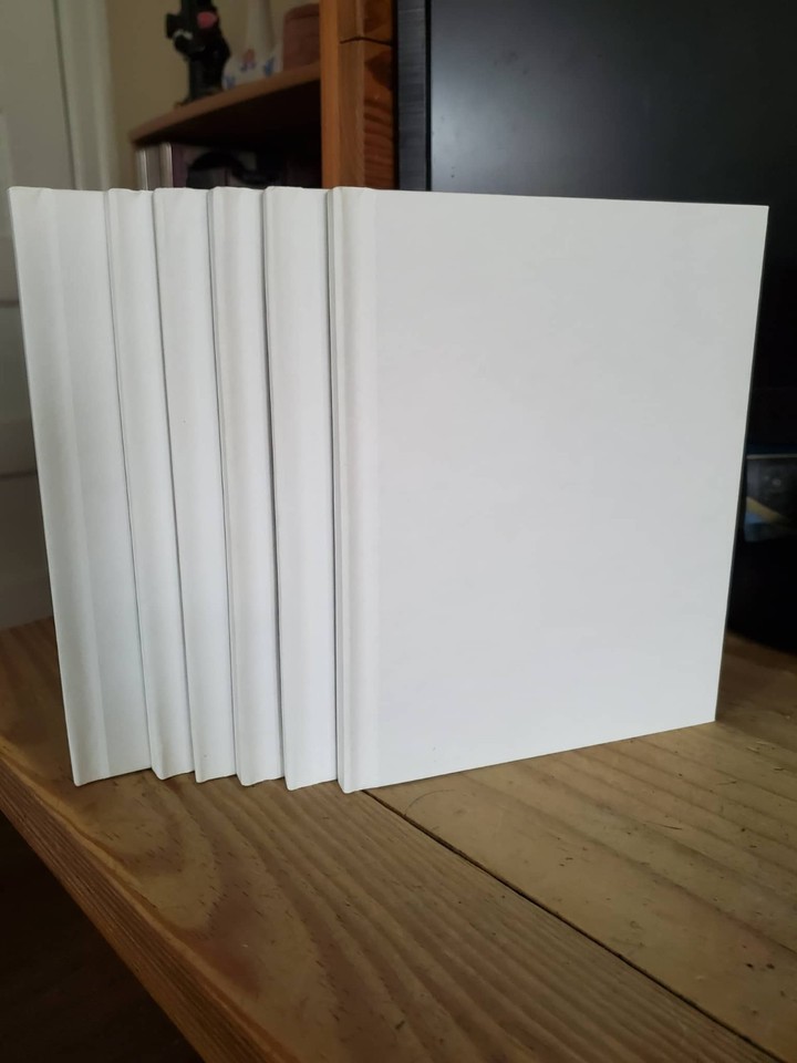 BLANK WHITE HARDCOVER NOTE BOOKS CREATE WRITE YOUR OWN STORY TREETOP ...