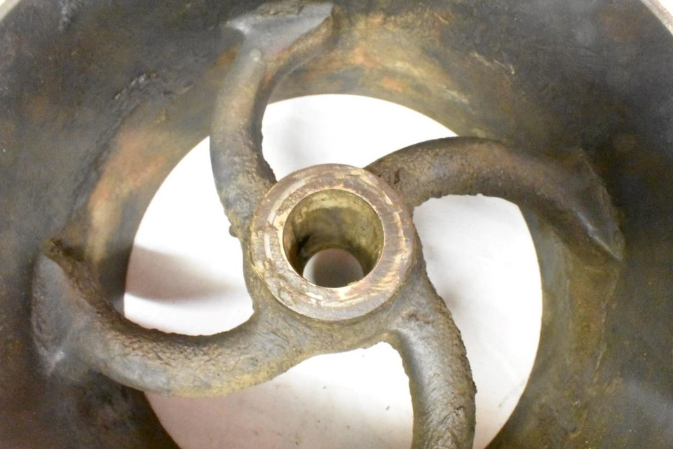 Line Shaft Flat Belt Pulley 5" x 8" Antique Vintage Hit & Miss Gas ...