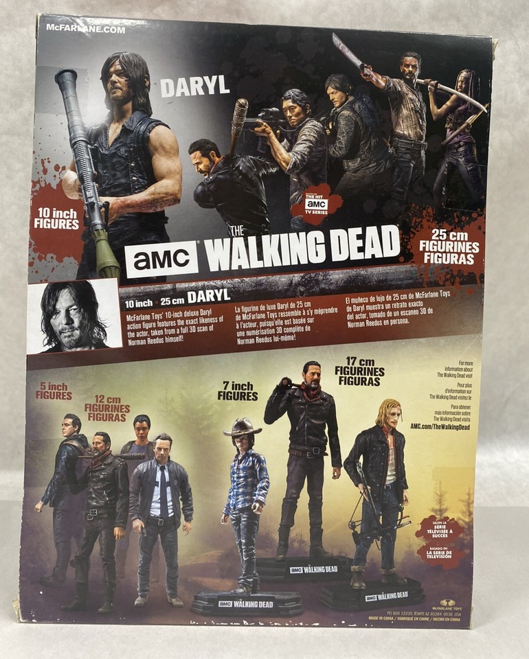 McFarlane AMC The Walking Dead Daryl Dixon 10" 10 Inch Deluxe Action ...