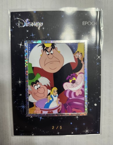 2024 DISNEY EPOCH Premier Edition Collection Cards Alice in wonderland ...
