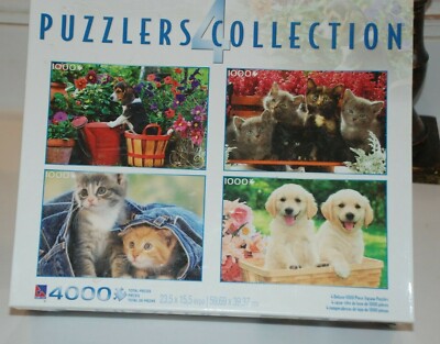 Puzzlers Collection 4 Puzzles 1000 Pc each ( 4000 total pieces) | eBay