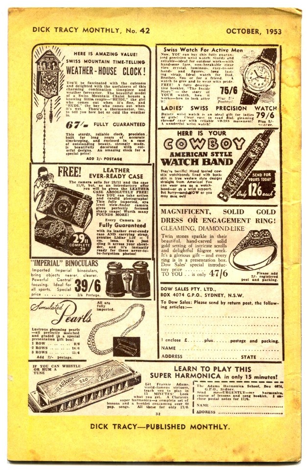 Dick Tracy #42 1953 - Jayar -VG - Comic Book | eBay