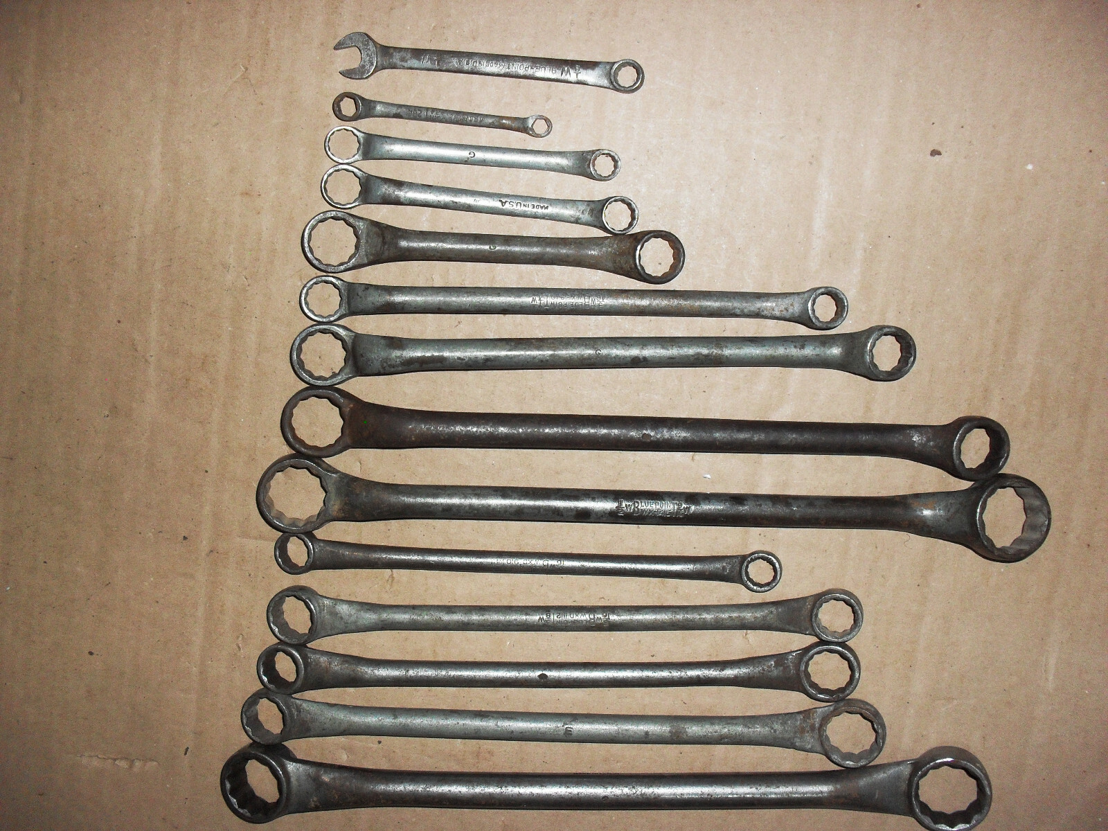 BLUE POINT SPANNERS WRENCHES x 14 MADE IN USA | eBay