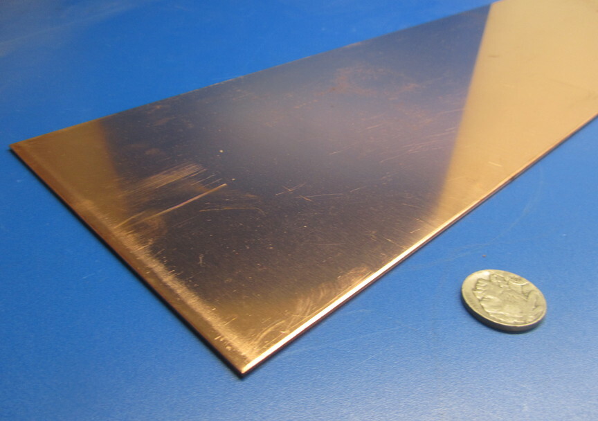 110 Copper Bar H02 .093" Thick x 6.0" Wide x 36.0" Length | eBay
