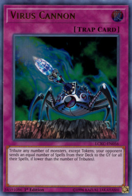 Virus Cannon LCKC-EN056 ULTRA HOLO YUGIOH Legendary Collection Kaiba | eBay