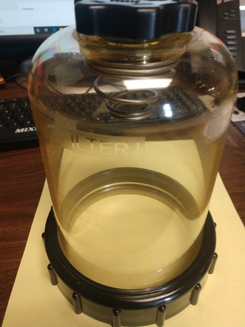 Clear Cover Fuel Filter DAVCO Dvc-103100dav Dvc/102840dav 103100ftl Dvc ...