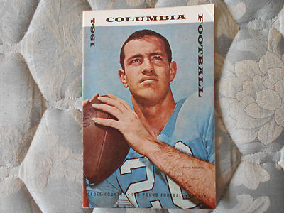 1964 COLUMBIA FOOTBALL MEDIA GUIDE Yearbook DR. ARCHIE ROBERTS Press ...