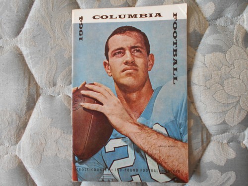 1964 COLUMBIA FOOTBALL MEDIA GUIDE Yearbook DR. ARCHIE ROBERTS Press ...