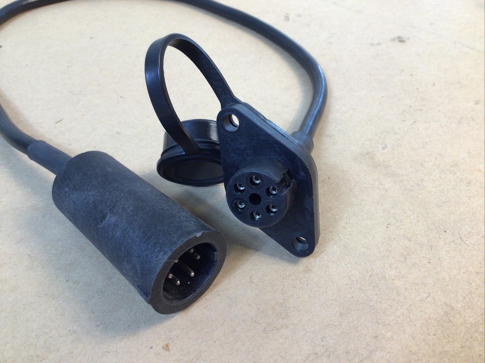 Warn Winch Remote Control 6 Wire Round Remote Socket Assmbly | eBay