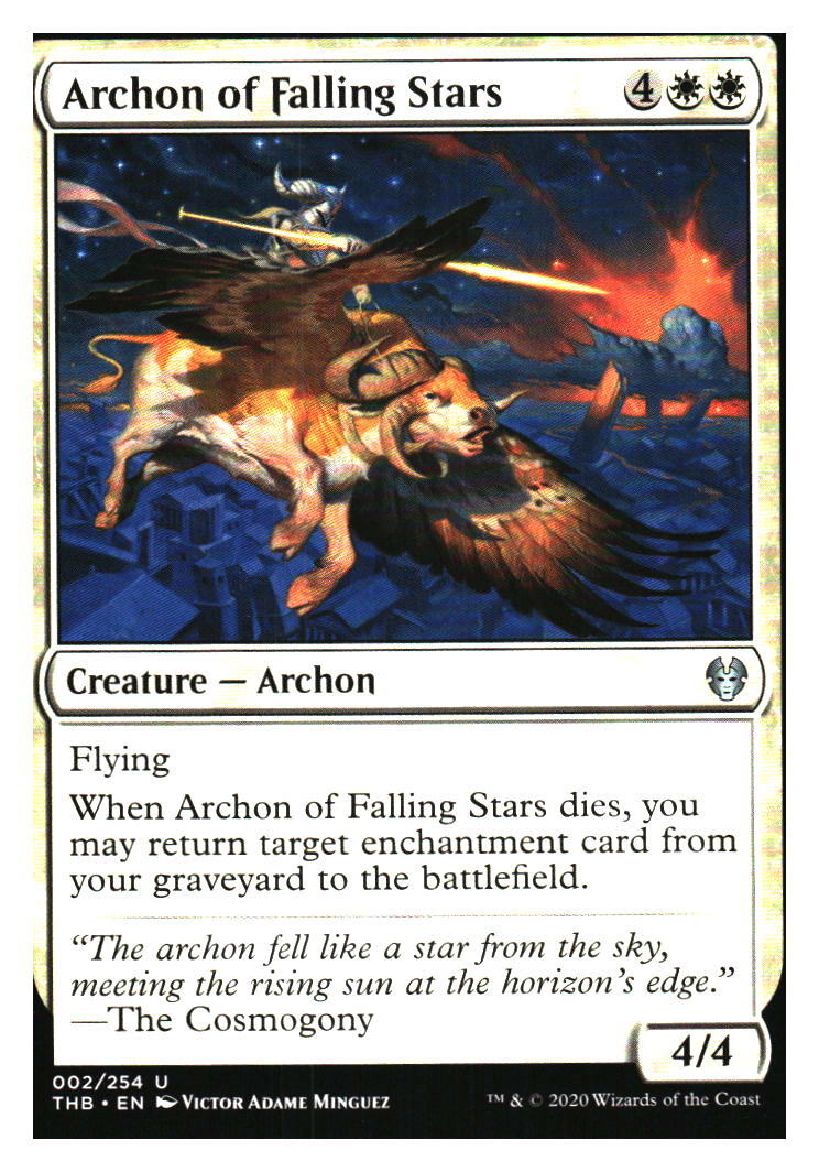 Archon of Falling Stars Theros Beyond Death MTG - NM+ | eBay