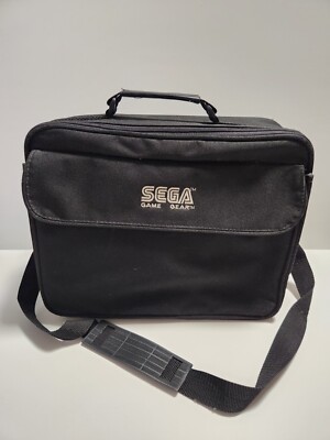 Official Sega Game Gear Shoulder Bag Black Carrying Case Travel Bag ...