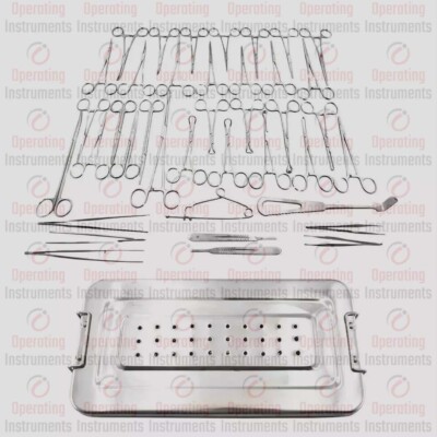 40 Pcs Appendectomy & Hernia Surgical Instruments Set with Instruments ...