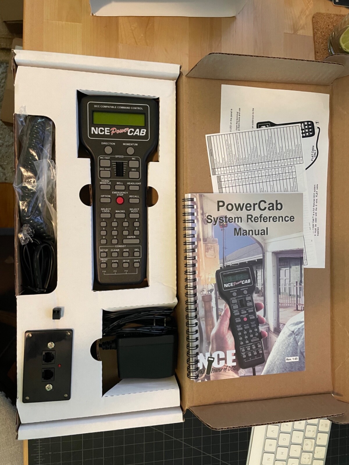 NCE 25 Power Cab Complete DCC Starter Set N HO SCALE NCE 5240025 NEW | eBay