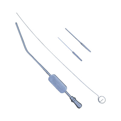 Set of 5 Zoellner Ear Suction Tube, 6.25", 2 Tips:20/22 Gauge, 2.5mm ...