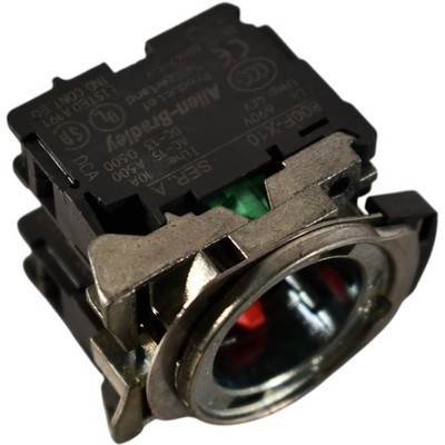 Allen Bradley 800F-X10 & 800F-X01 Contact Block Set 22.5mm 1NO/1NC 600V ...