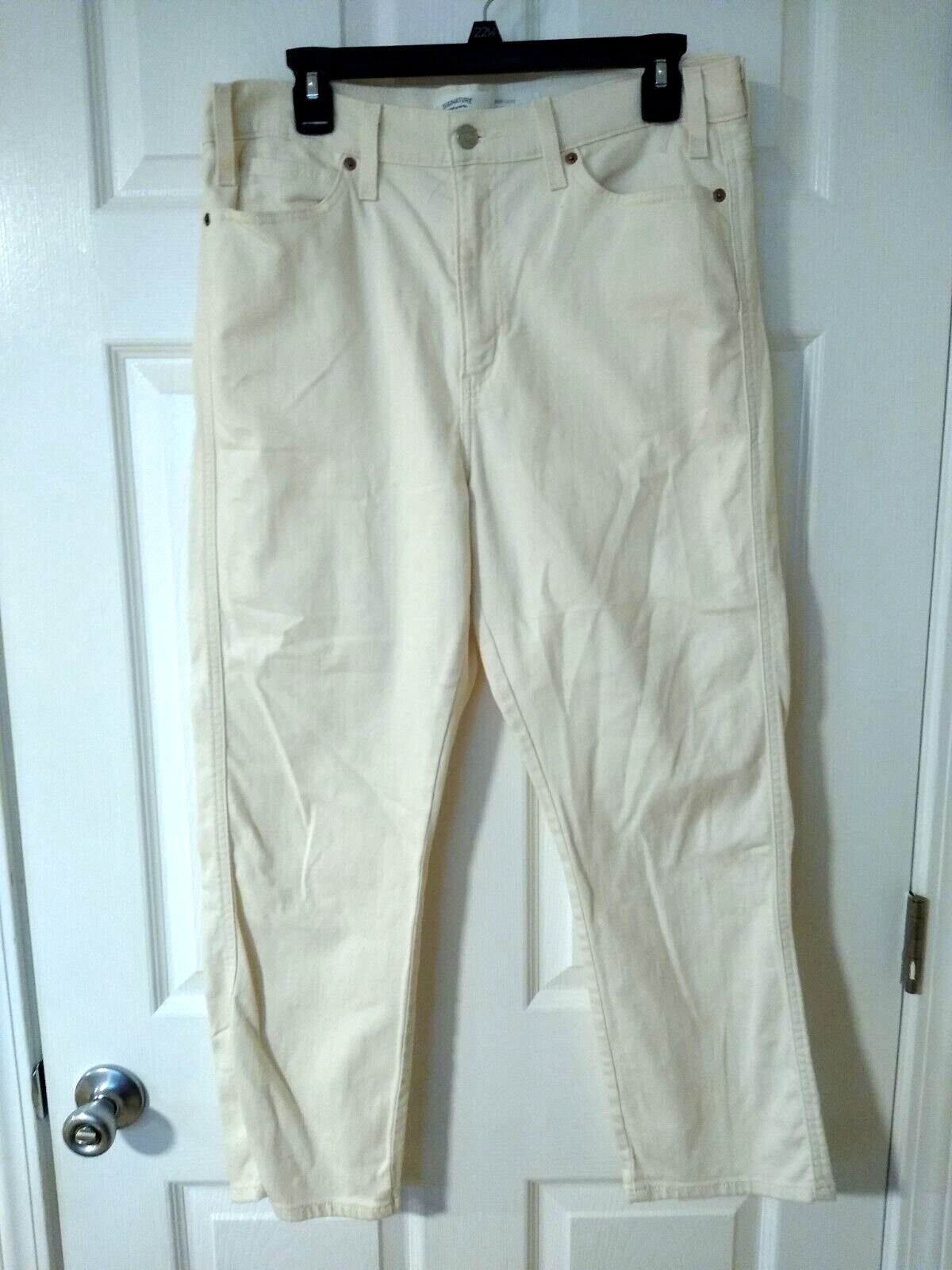 Levis Signature Heritage Cropped Straight Jeans Si… - Gem