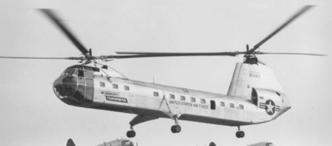 H-16 Transporter Piasecki H16 Helicopter Wood Model Replica Small Free ...