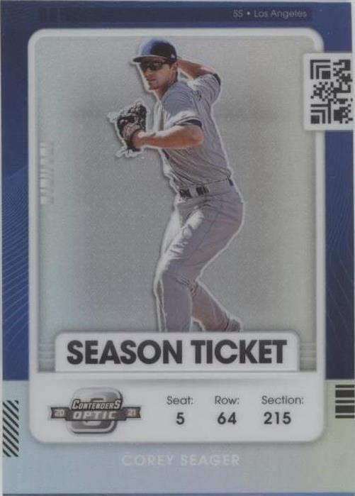 2021 Panini Contenders - Corey Seager #5 Optic Holo Ticket for sale ...