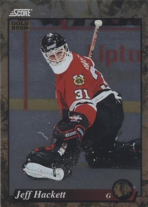 1993-94 Score - Jeff Hackett #541 Canadian Gold Rush for sale online | eBay