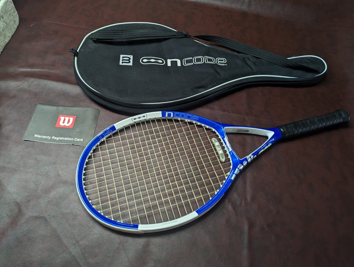 WILSON NCODE N4 Oversize (111) Widebody Tennis PicClick,, 44% OFF