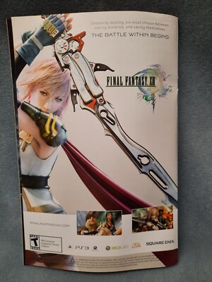 RARE Final Fantasy 12 PS3 XBox 360 Video Game Release Promotional Print ...