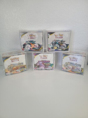 Pokemon Tag Team Booster Box LOT. Team up, Cosmic, Unified, Unbroken | eBay