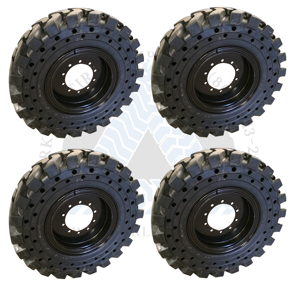 14.00-24 G2A Solid Tires / Wheels 14.00x24 1400-24 1400x24 140024 | 4X ...