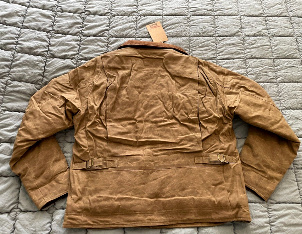 Schott NYC M41 field jacket rancher 8436 waxed cotton canvas khaki wax ...