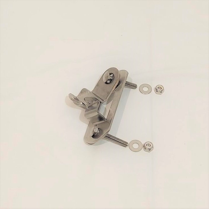 Trailer Door 5" Aluminum Cam Lock Bar Handle Latch Padlockable SS Hasp ...