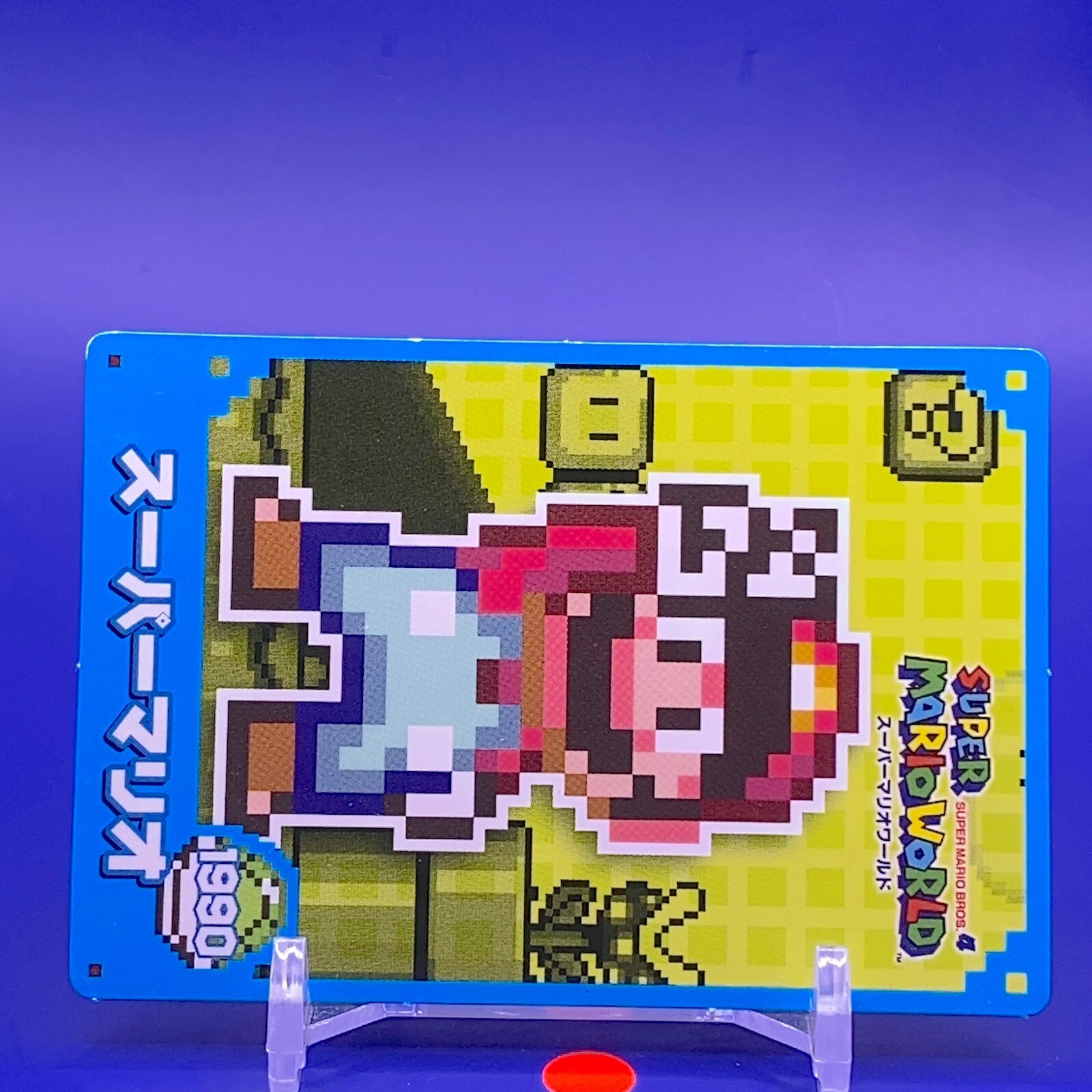 Super Mario Super Mario Brothers Card Top 1990 Nintendo Japan F/S #4 | eBay